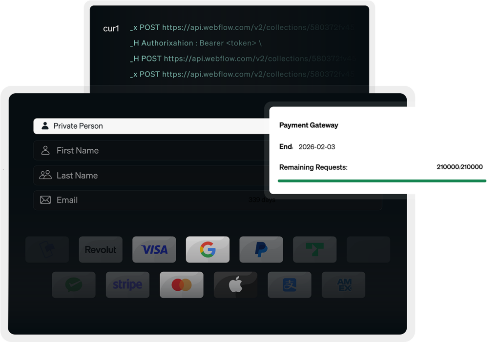 Payment Gateway API - Oanor